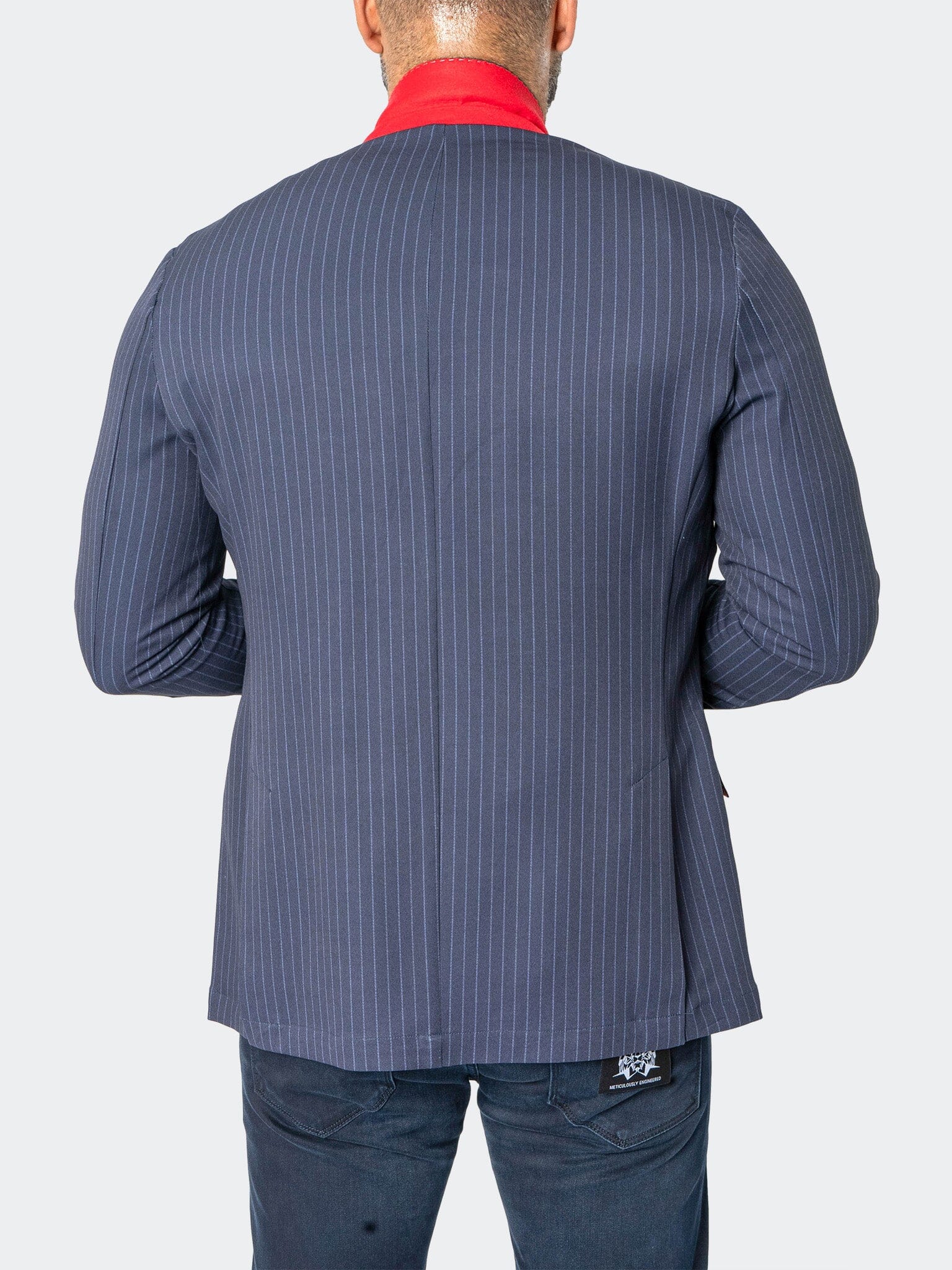 Blazer Unconstructed Descartes Capone Blue – Maceoo