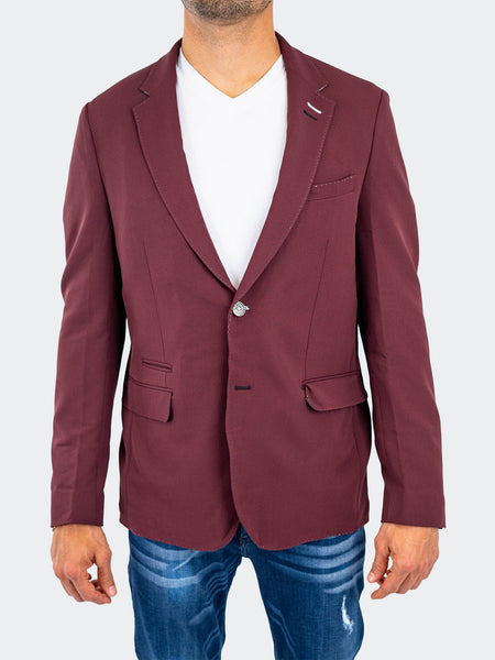 Blazer Unconstructed SolidRed Red – Maceoo