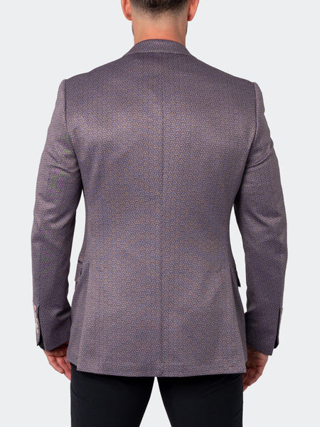 Blazer Unconstructed Socrate 3D Purple – Maceoo
