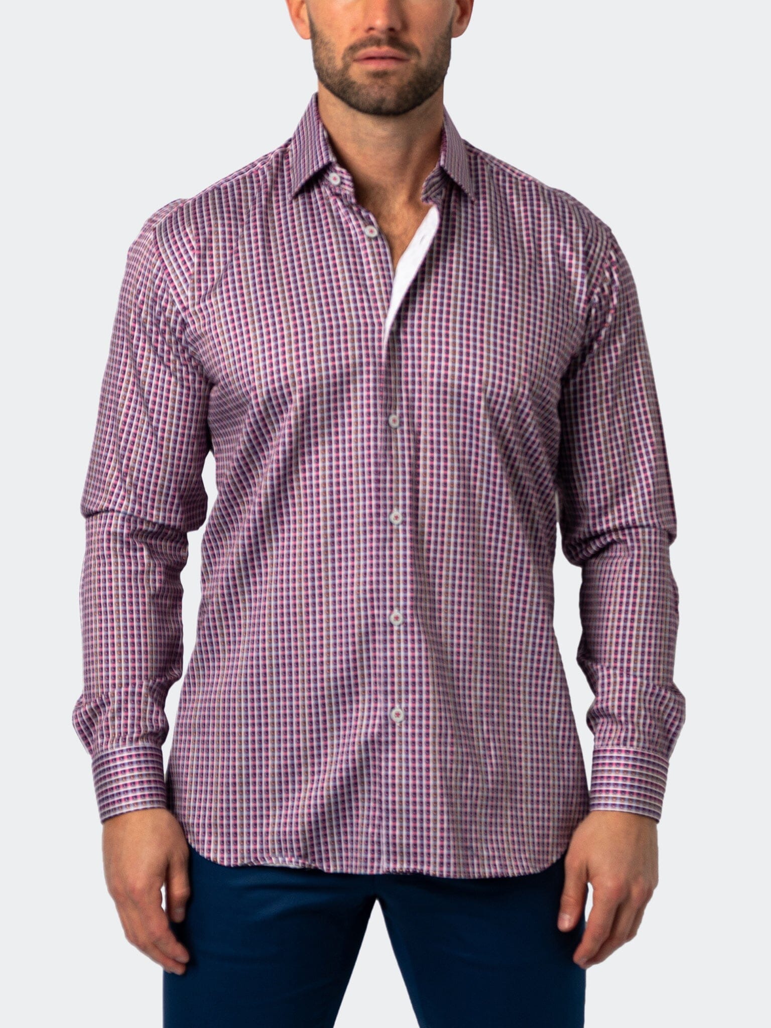 Fibonacci Multisquare Pink – Maceoo