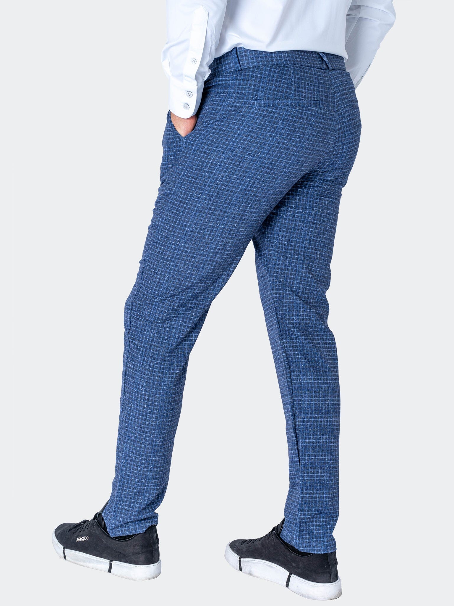 Pants Square Blue – Maceoo