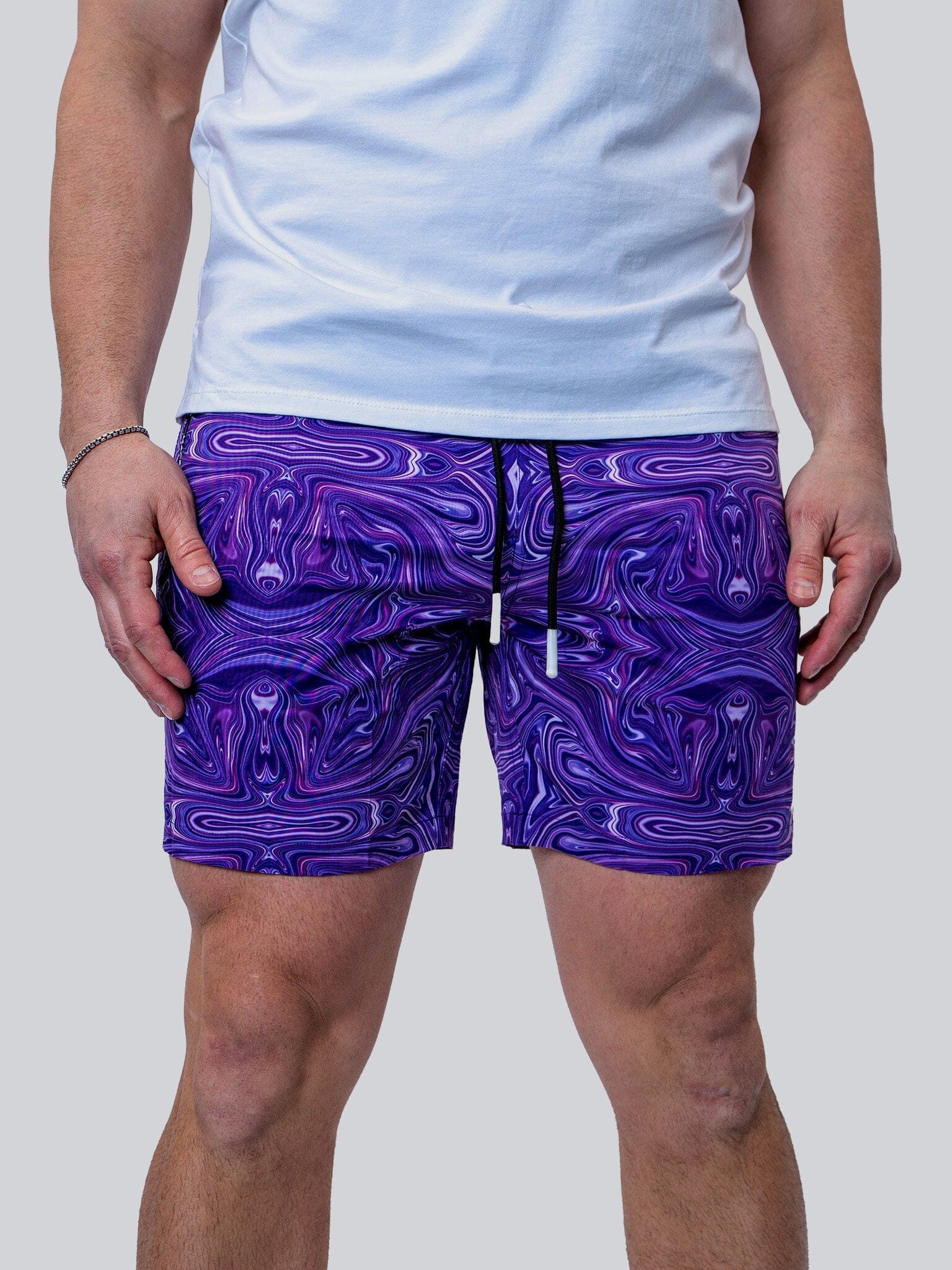 Swim Lion PurpleMarble Purple – Maceoo