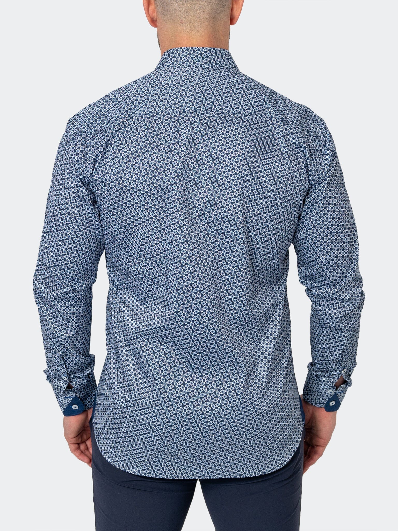 Eins StretchFlowers Blue – Maceoo