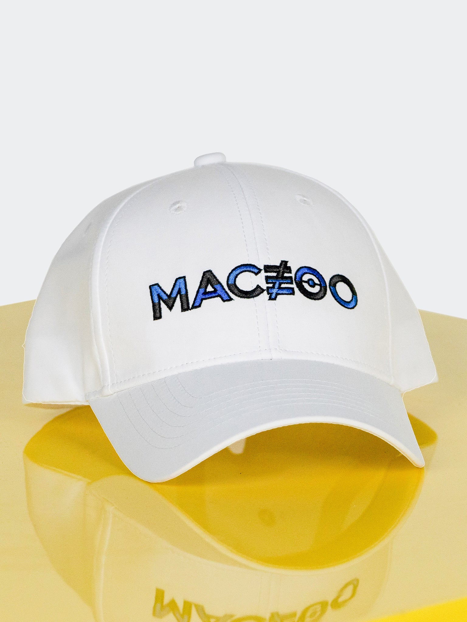 Hat Logo White – Maceoo