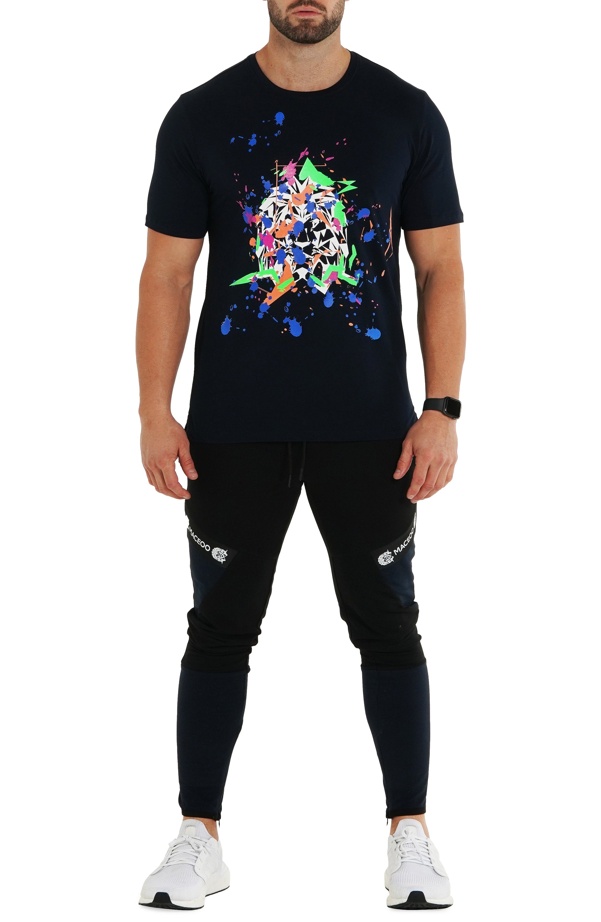 Tee SplashLion Blue – Maceoo