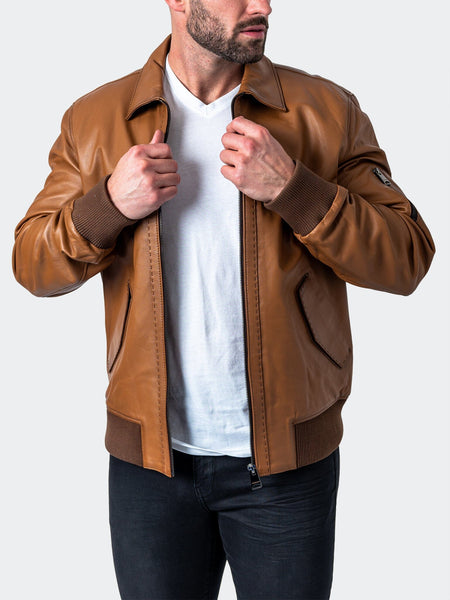 Leather Stitch Brown – Maceoo