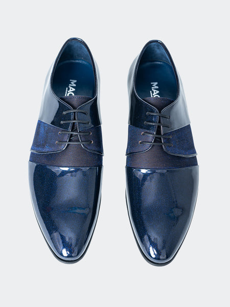 Shoe Class Glossed Blue – Maceoo