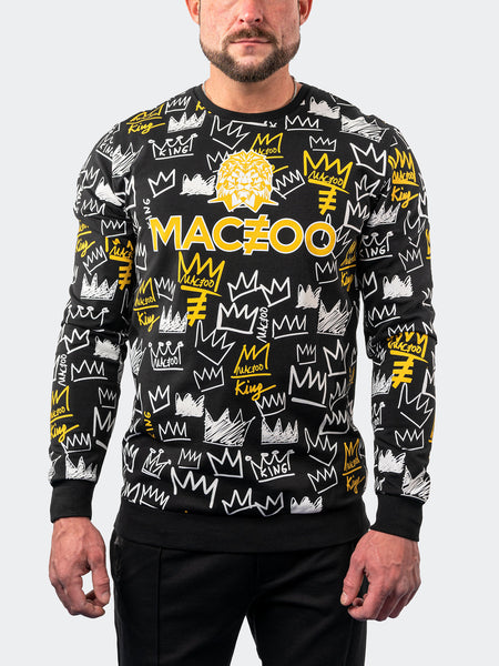 Sweater Kingdom Black – Maceoo