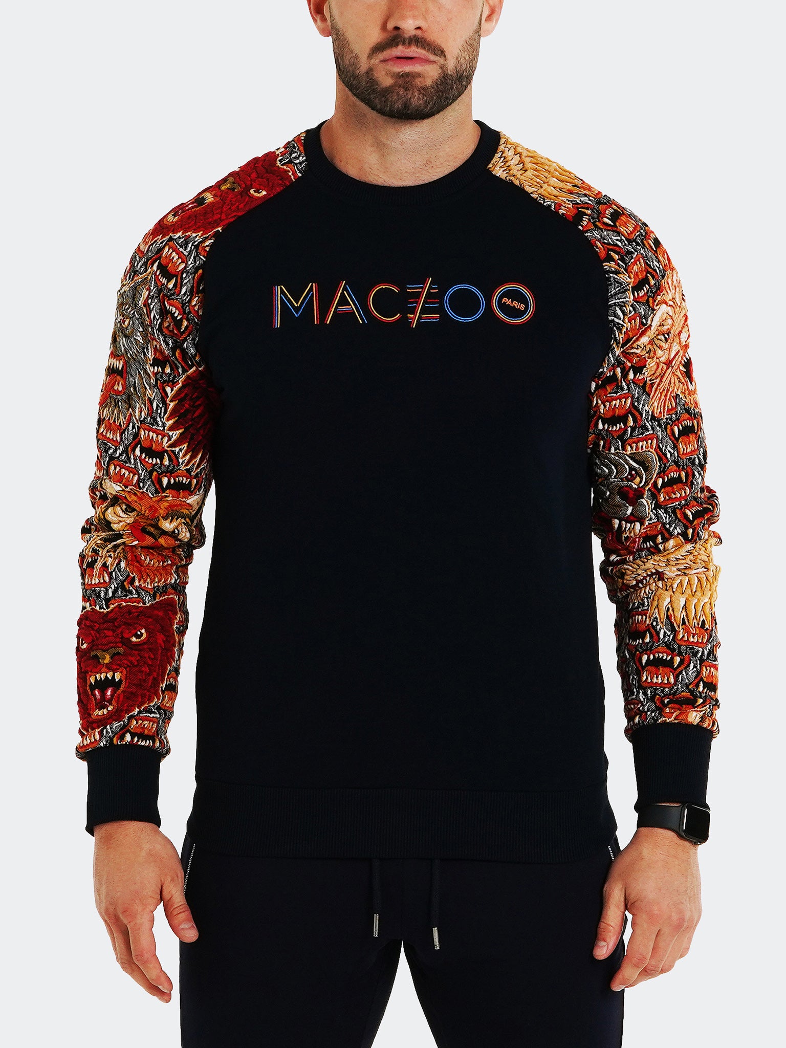 Sweater Sleeves Blue – Maceoo
