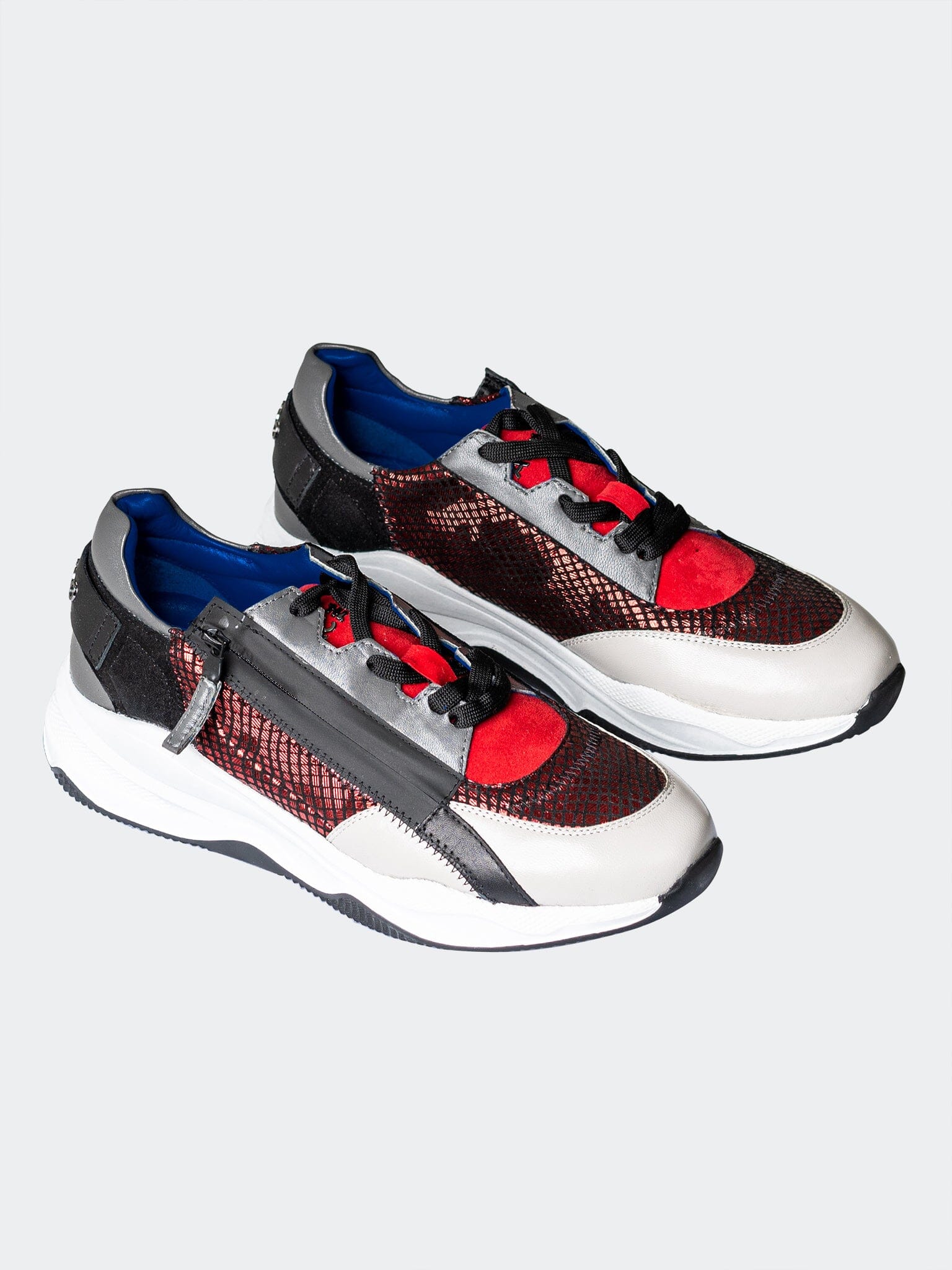 Women's ShoeSneaker SnakeRed – Maceoo